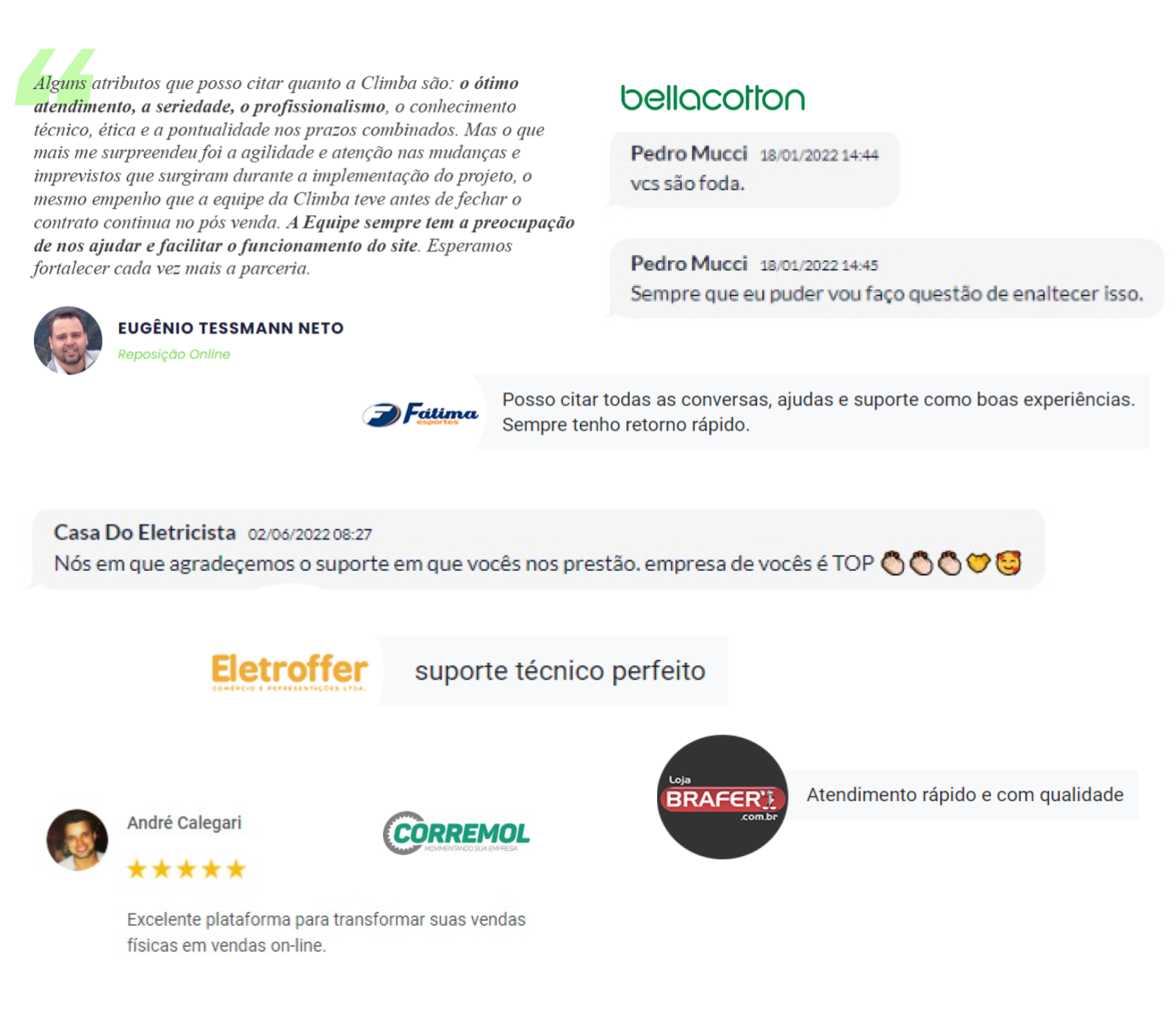 Preços - Climba Commerce